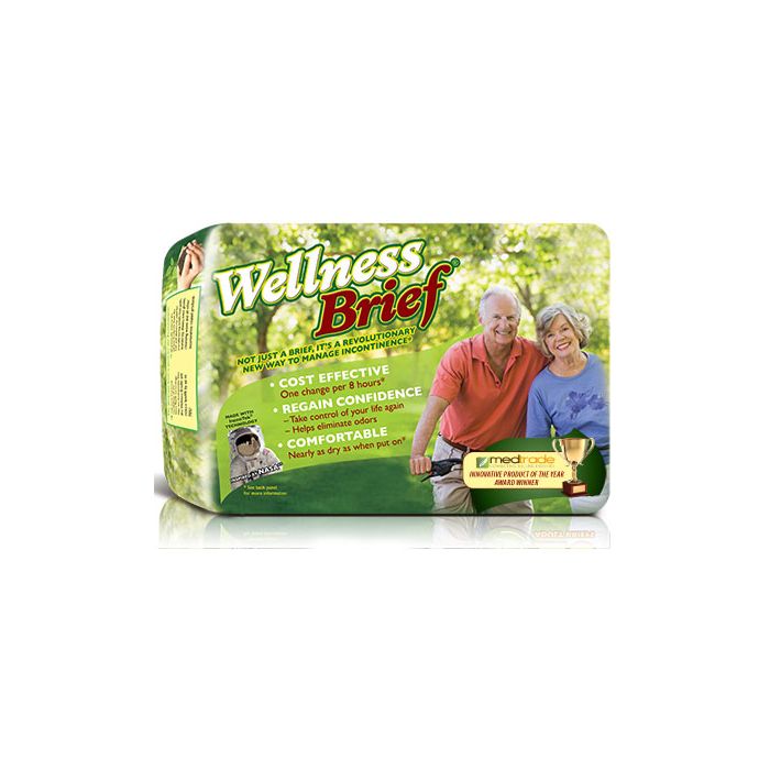 Wellness® Brief Original® Adult Diaper - Texas Medical Supply
