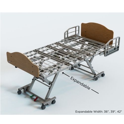 Rental Hospital Bed Full Electric HD Hi-Low - Texas Medical Supply
